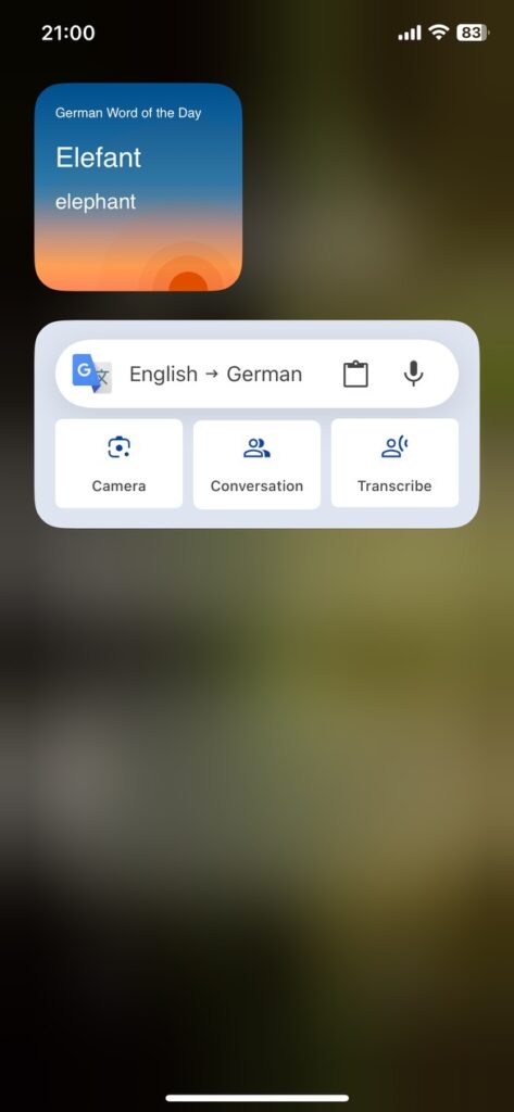 Free German Word of the Day Calendar & App