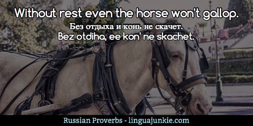 Top 40 Russian Idioms, Proverbs & Sayings. Part 4.