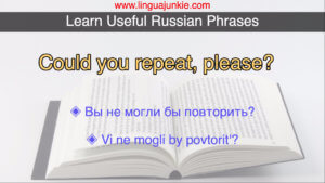 Russian Lesson: Learn 20 Useful Russian Phrases for Beginners